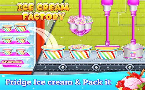 Ice Cream Factory - Ice Cream Maker Game - Android Apps on Google Play