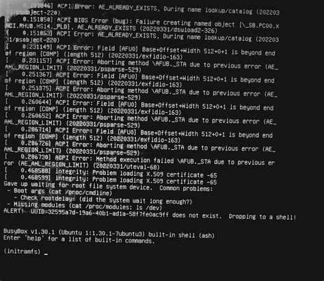 Ubuntu 2204 Doesnt Boot Ask Ubuntu