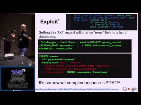 Conference Talks Talk Secrets Of Dns From Youtube Class Central