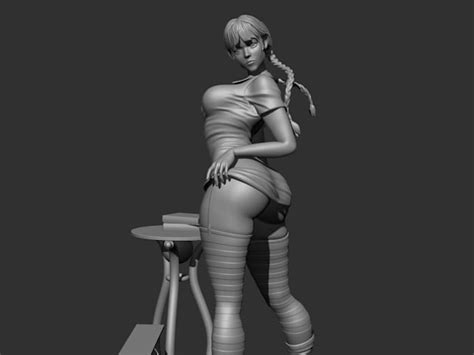 Make 3d Character Designs Stl Nsfw Sculpting Anime 3d Print Model Diorama Fanart By Sooert Fiverr
