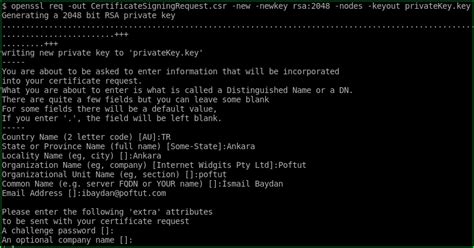 Shell Opensslopenssl Shell命令教程与示例 Csdn博客