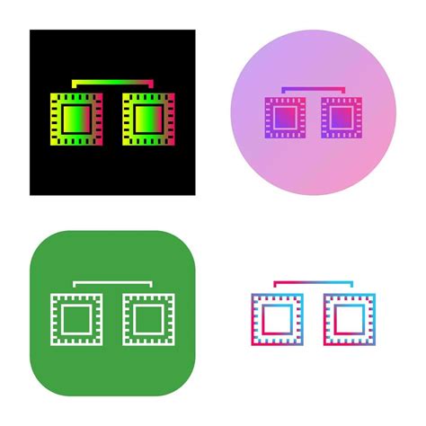 Unique Processors Connected Vector Icon 34172734 Vector Art At Vecteezy