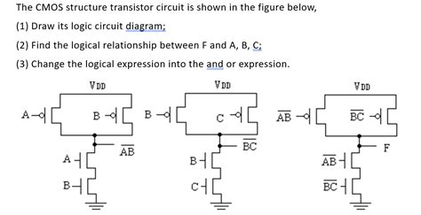 Solved The CMOS Structure Transistor Circuit Is Shown In The Chegg Com