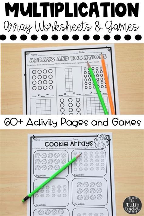Multiplication Array Activities Games Worksheets And Anchor Charts Anchor Charts Math
