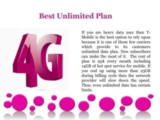 Ppt T Mobile Usa Offers Best Prepaid Phone Plans Powerpoint Presentation Id