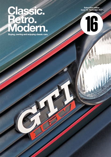 Classicretromodern Issue 16 Exclusive Subscriber Edition
