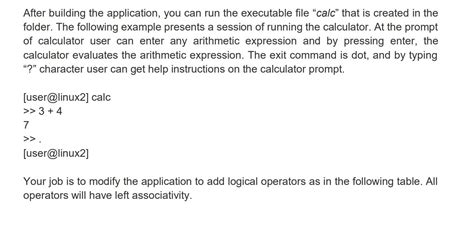 Lex And Yacc Use C To Code The Following Modify Chegg