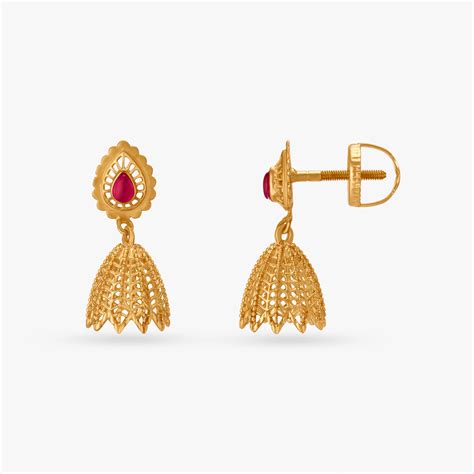 Traditional Floral Gold Necklace Set