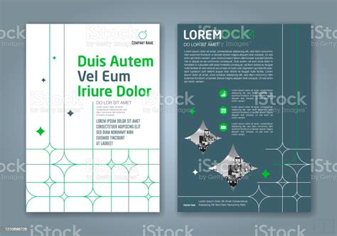 비즈니스 연례 보고서 표지 표지 전단지 포스터에 대한 추상 최소 기하학적 원 배경 0명에 대한 스톡 벡터 아트 및 기타 이미지 0명 개념 공란 Istock