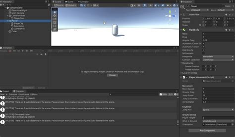 Player Won T Jump Unity Engine Unity Discussions