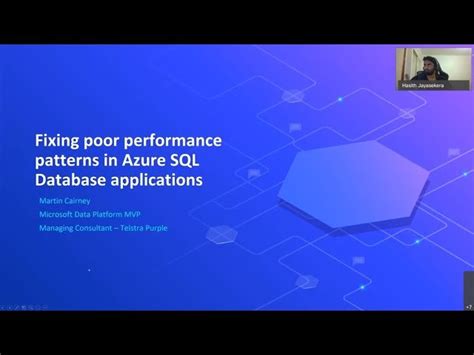 ndc conferences talk fixing poor performance patterns in azure sql