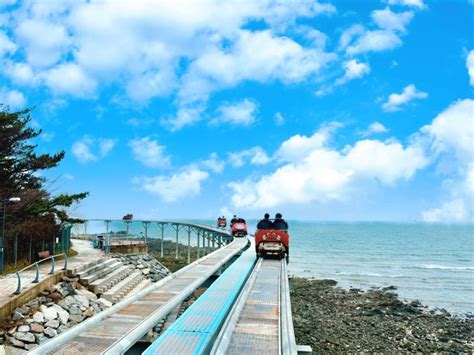 서해안 가볼만한곳 대천 해수욕장 놀거리 레일바이크 스카이바이크 예약 짚라인 서해 드라이브 네이버 블로그