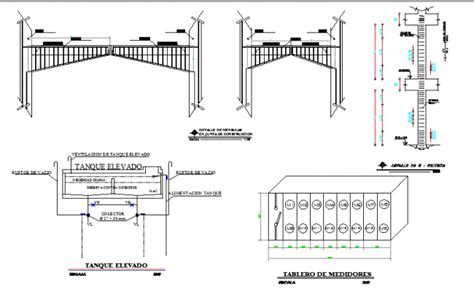 Sectional Detail And Construction Plan Bridge Reinforcement Detail