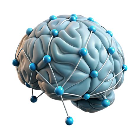 Magnificent Contemporary Brain Scan With Neural Connections Isolated