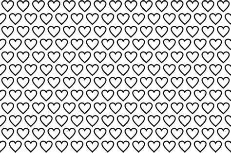 Premium Photo Love Pattern