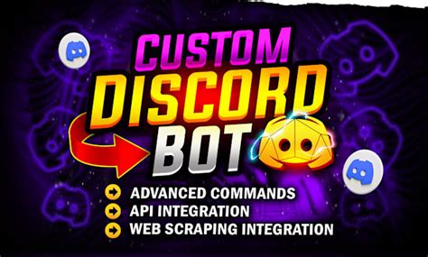 create a custom discord bot for you by yudula fiverr