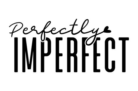 Premium Vector Perfectly Imperfect