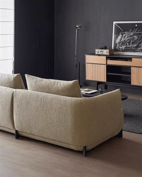 Asha 3 Seater Fabric Sofa Beige Home Elements