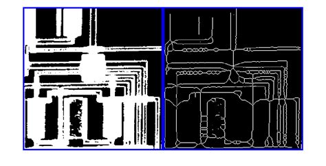 Bwskel Reduce All Objects To Lines In 2 D Binary Image Or 3 D Binary Volume Matlab