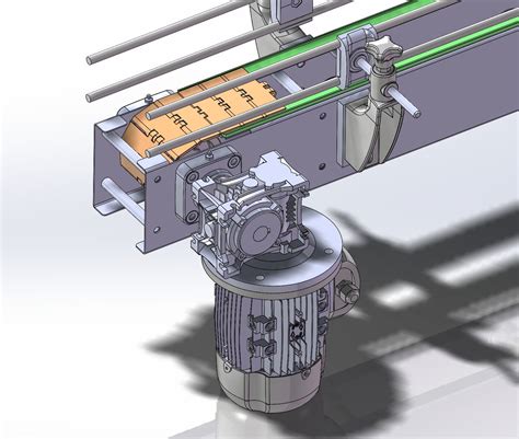 Labeling Machine Assembly Line 3d Model 45 Sldas 3ds Fbx Ige