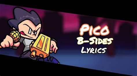 Friday Night Funkin B Sides Pico Lyrics YouTube