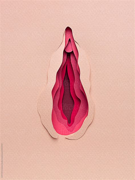 Vagina Shape By Stocksy Contributor CACTUS Creative Studio Stocksy
