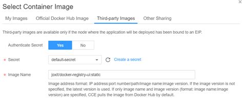 como crear un docker registry dentro de nuestro cce en huawei cloud