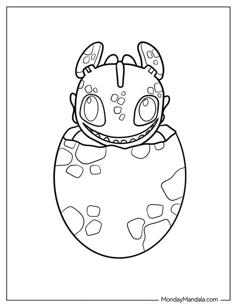Chibi Toothless Coloring Pages [2025]