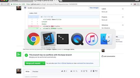 Github Pages With Pull Request Tutorial Youtube
