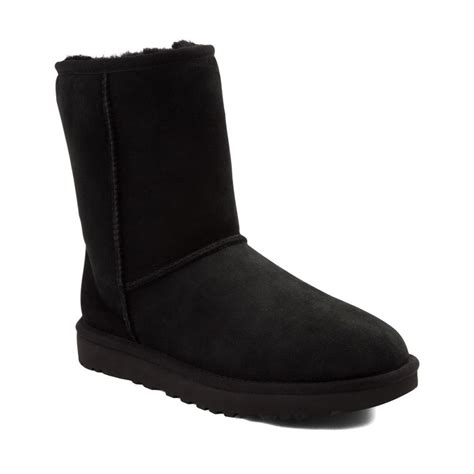 Womens Ugg® Classic Short Ii Boot Black Journeys