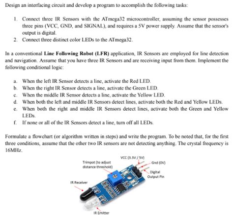 Solved Design An Interfacing Circuit And Develop A Program Chegg