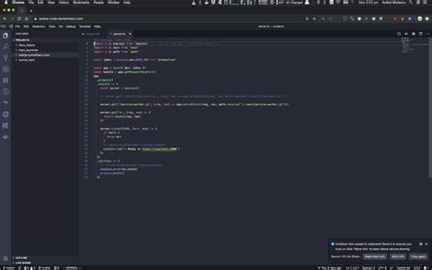 Add Support For Live Share · Issue 388 · Codercode Server · Github