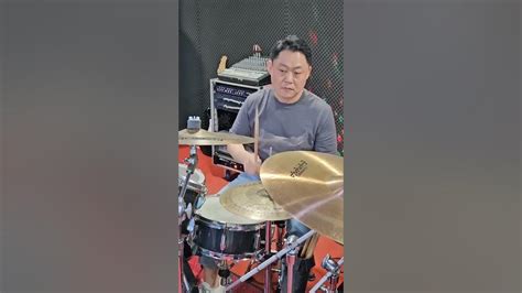 꽃비 윤도현밴드 드럼연주 인천드럼동호회뮤직홀 인천드럼 Youtube