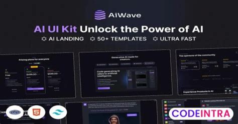Aiwave Php Ai Saas Website Dashboard Ui Kit Codeintra