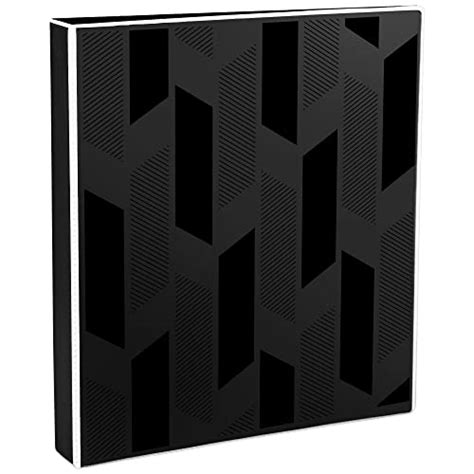 Avery Dual Effect Heavy Duty 3 Ring Binder 1 Inch Slant Rings Black