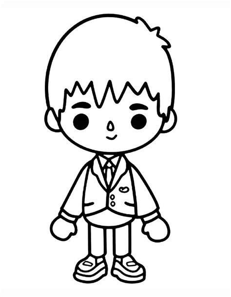 Toca Boca Coloring Pages Free Printable Pdf