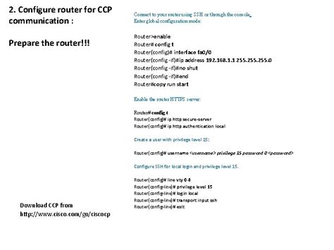 Router Configuration Using Cisco Configuration Professional What Is