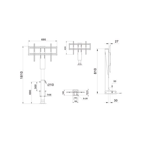 Beetec Tf Tl1000 Motorized Tv Lift Best Tv Mounts And Stands