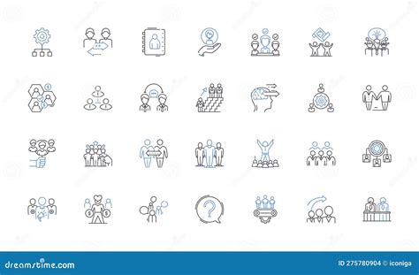 Empathy Understanding Line Icons Collection Compassion Sensitivity Kindness Empathetic