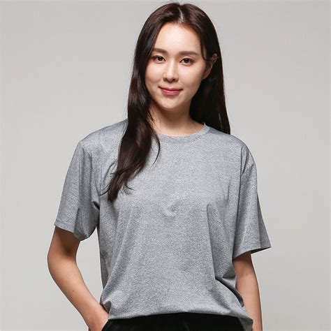 Tmu2275 스판 기능성 반팔 라운드 티셔츠 2컬러 쿨 드라이 운동 국산 무지 흰티 1676518685 티마스터