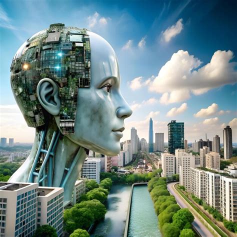 Ai Powered Urban Planning Concept Premium Ai Generated Image