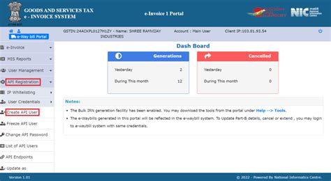 How To Generate E Invoice Api Id And Password 100 Free Gst Billing Software For Every Businesses