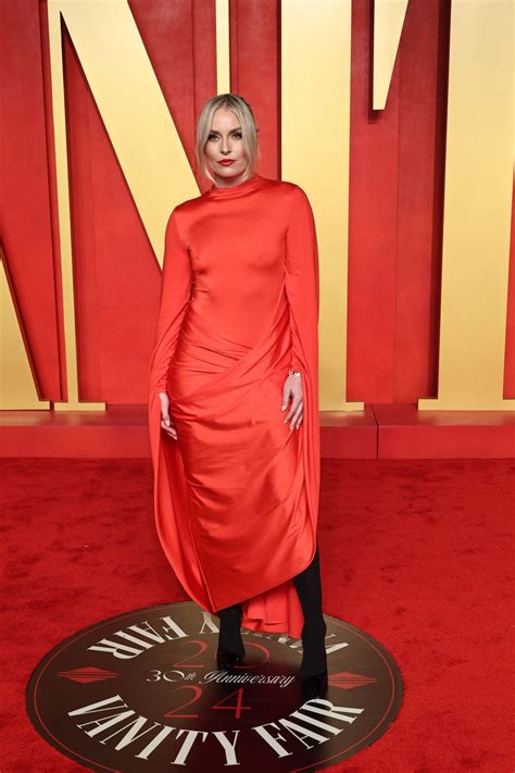 LINDSEY VONN At Vanity Fair Oscar Party In Beverly Hills 03 10 2024 HawtCelebs