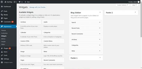 Mengenal Menu Menu Pada Wordpress