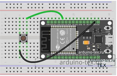 Esp32 Управление вводом с помощью кнопок Типы схемы код
