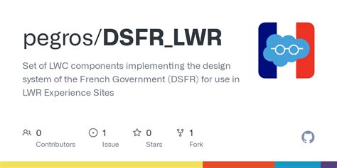 Github Pegrosdsfrlwr Set Of Lwc Components Implementing The Design System Of The French