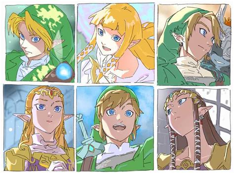 泽尔达明信片2 氷室ゆきちこ的黄昏公主插画图片 Bobopic