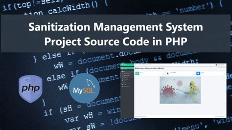Sanitization Management System Project In Php And Mysql Free Source Code Sourcecodester