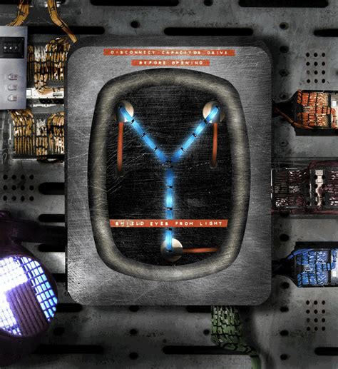 flux capacitor animation