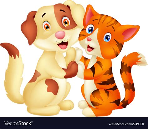 Картинки Для Детей Кошка И Собака На Прозрачном Фоне 21 фото